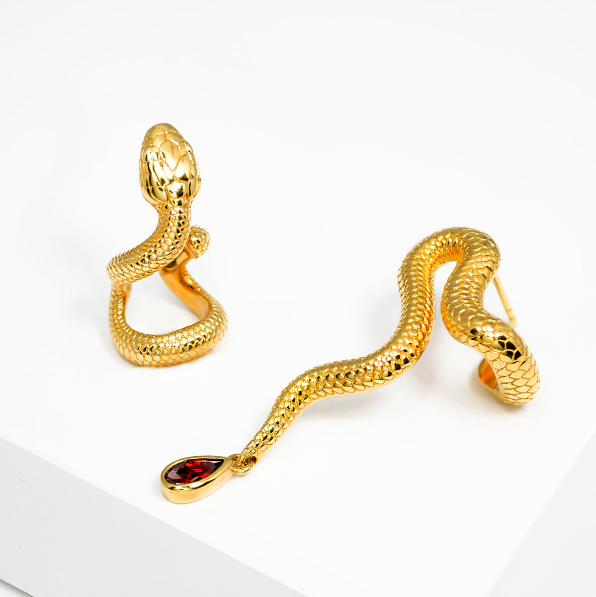 Mythical Serpent Ear Cuff & Earrings – MARIE JUNE